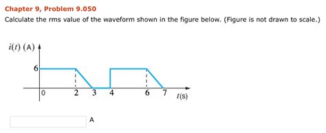 Solved Chapter Problem Calculate The Rms Value Of Chegg Com
