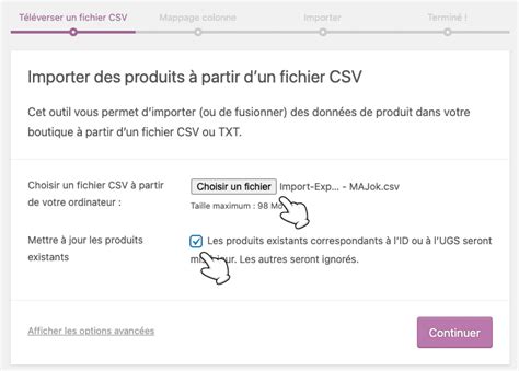 Import Export Et Mise à Jour De Produits Dans Woocommerce Kitcreanet