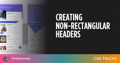 Creating Non Rectangular Headers Rcss