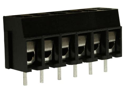 RS PRO RS PRO PCB Terminal Block Contact Mm Pitch Through Hole Mount Row Screw