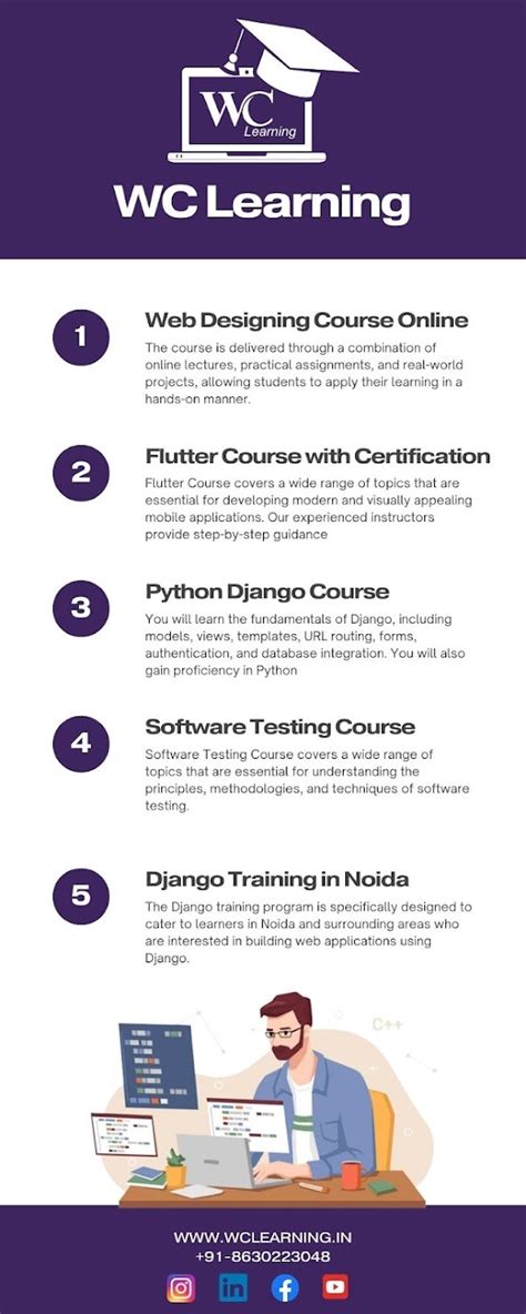 Learn Python Django And Flutter Courses Certification With 30 Instant Discount Wc Learning