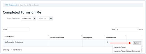 Preceptors Self Report On Preceptor Evaluations Queens Health