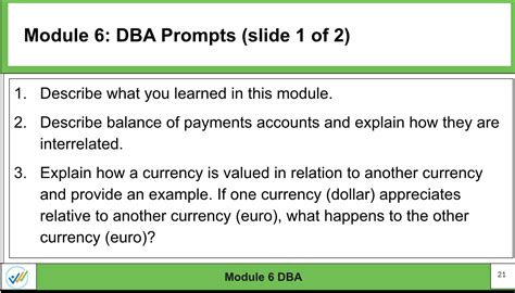 solved module 6 dba prompts slide 1 ﻿of 2 describe what