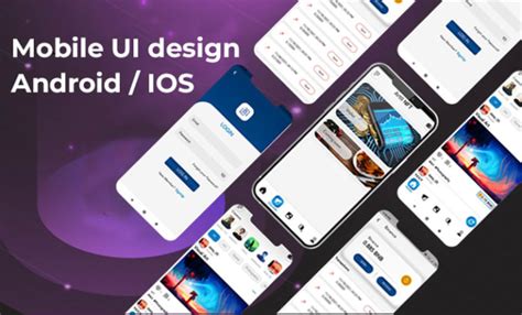 Do Mobile App Ui Design For Android And Ios By Viralpresent Fiverr