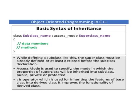Oop Inheritance In Detail With Types And Examples By Komal Rokadepptx