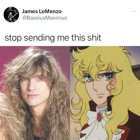 James Lomenzo Lady Oscar Meme Lady Oscar Memes James Lomenzo 80s