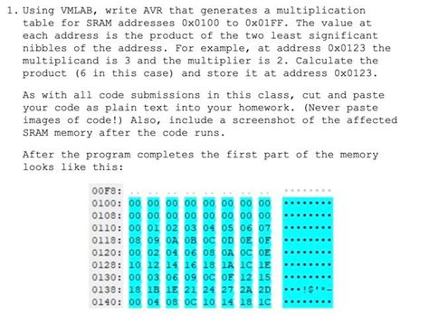 1 Using Vmlab Write Avr That Generates A