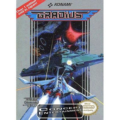 NES Gradius Nintendo NES 8 Bit Concept Entertainment