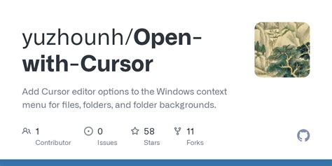 Open With Cursor README Md At Main Yuzhounh Open With Cursor GitHub
