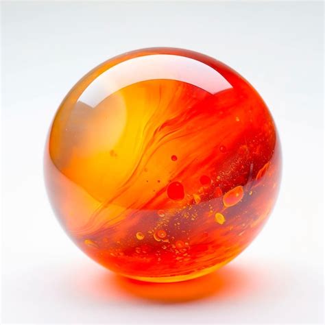 Premium Ai Image Fire Opal Sphere