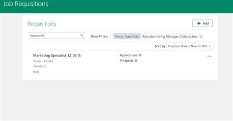 Candidate Not Visible In Job Requisition — Cloud Customer Connect