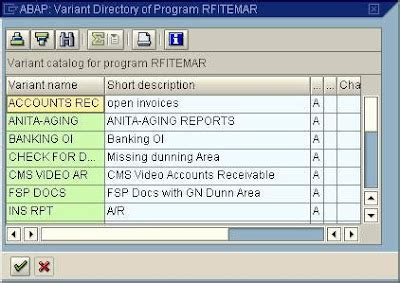 SAP E Mory SAP FBL N Customer Line Item Display
