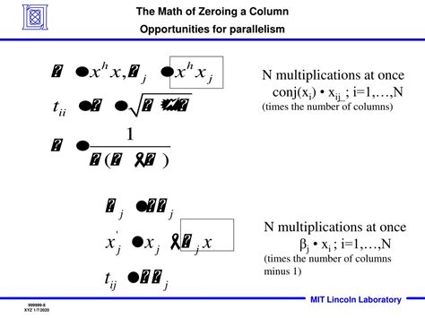 Ppt Proposed Parallel Architecture For Matrix Triangularization With