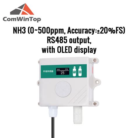 Nh3 Sensor Nh3 Transmitter In Greenhouse Agriculture Farm Nh3 Detector Comwintop