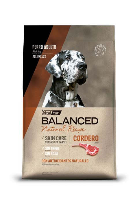Natural Recipe Perro Cordero Vitalcan