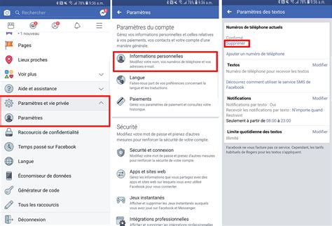 Supprimer Compte Facebook