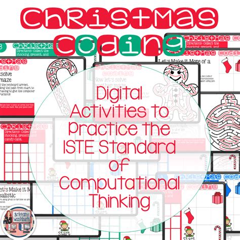 Christmas Coding Digital Interactive Activities