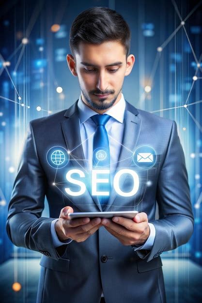premium photo seo search engine optimization marketing concept
