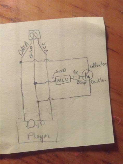 Transistors Direct Contact To Infrared Receiver From Microcontroller Electrical Engineering