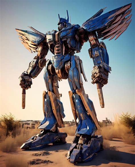 Premium Ai Image Combat Robot