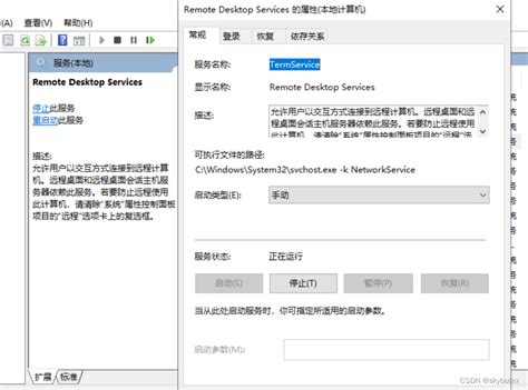 Windows无法启动remote Desktop Services服务位于本地计算机上 错误2：系统找不到指定文件remote Desktop Services无法启动 Csdn博客