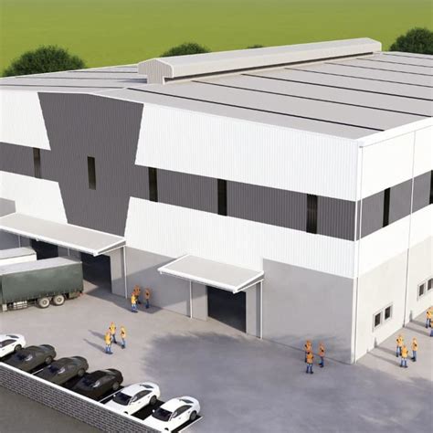 Steel Structure Incubator Hatchery House Steel Structure Office And