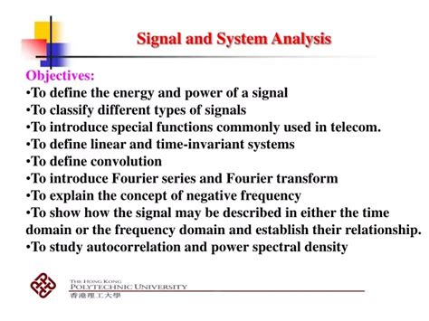 Ppt Signal And System Analysis Understanding Energy Power And Transformations Powerpoint