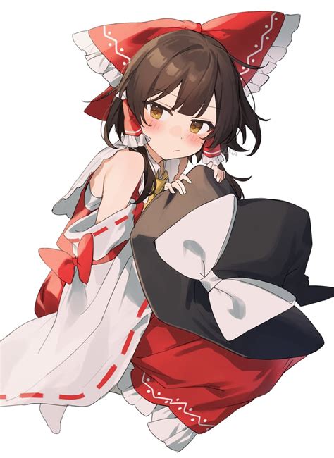Hakurei Reimu Touhou Drawn By Jill 07km Danbooru