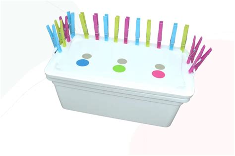 Buy One Task Box Clothespin Color Sort Nenko