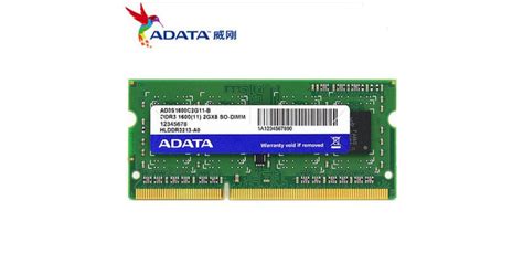 Adata GB DDR Mhz SODIMM Notebook Memory Adata OS Jordan