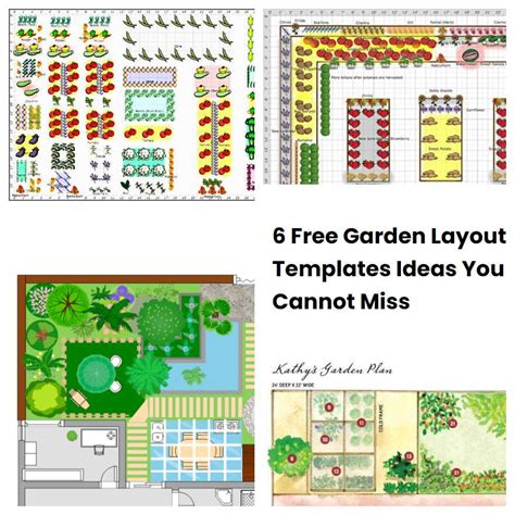 6 Free Garden Layout Templates Ideas You Cannot Miss Sharonsable