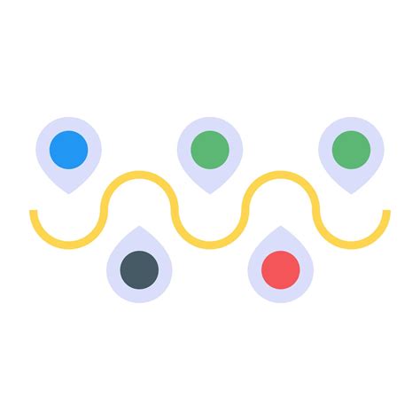 A Binary Tree Diagram Icon In Flat Design Vector Art At Vecteezy