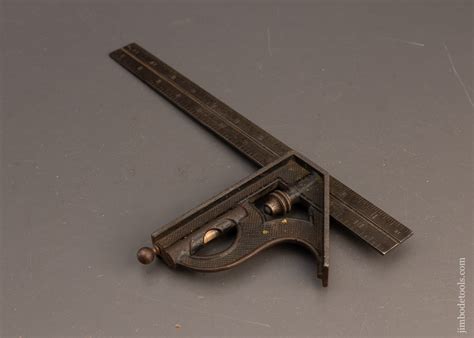 Good Starrett 12 Inch Combination Square With Scribe 115817 Jim Bode Tools