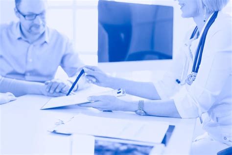 Premium Photo Doctor Prescribes Medication To The Senior Patient