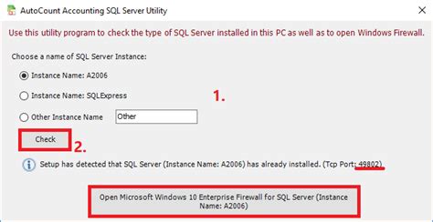 pos3 pos5 fnb pos how to check microsoft sql instance port number