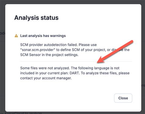 Dart Code Language Not Enabled Sonarqube Cloud Sonar Community