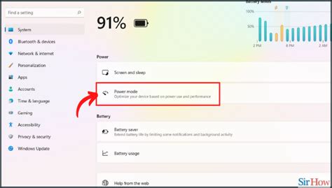 Change Power Mode Settings In Windows 11 8 Easy Steps