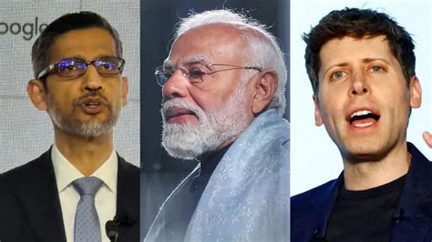 Indias Ai Impact Summit To Witness Mega Tech Stars Today Sundar