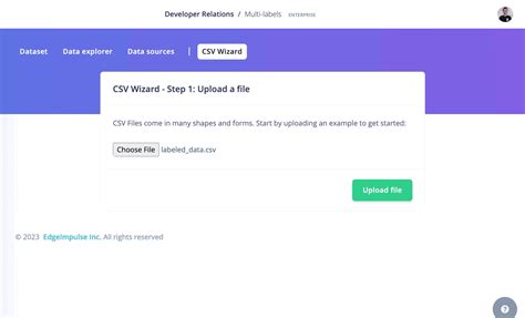 Multi Label Edge Impulse Documentation