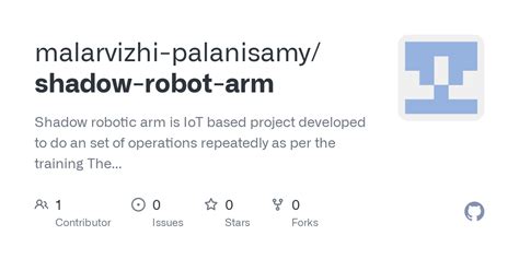 Github Malarvizhi Palanisamy Shadow Robot Arm Shadow Robotic Arm Is Iot Based Project