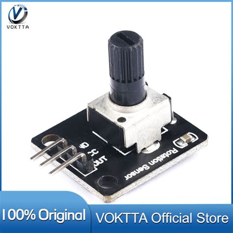 voktta dc3 3v 5v 360 degree rotary encoder module digital potentiometer