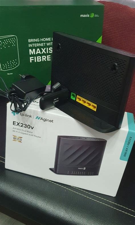 Maxis Home Fibre Wifi Router Dual Band USB Modem Dongle Computers Tech Parts