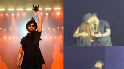 Diljit Dosanjh Reacts As Fan Proposes To Girlfriend On Stage During Pune Concert Watch
