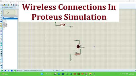 Wireless Connection In Proteus Simulation Youtube