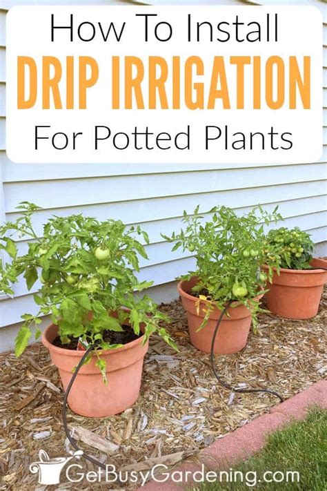 Potted Plants Irrigation System
