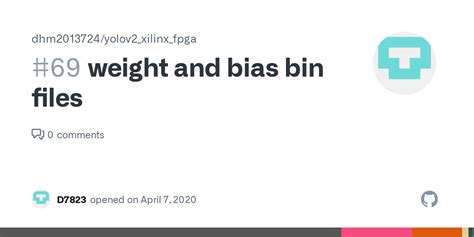 Weight And Bias Bin Files Issue Dhm Yolov Xilinx Fpga Github