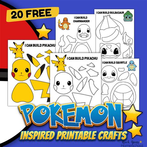 Pokemon Print Outs