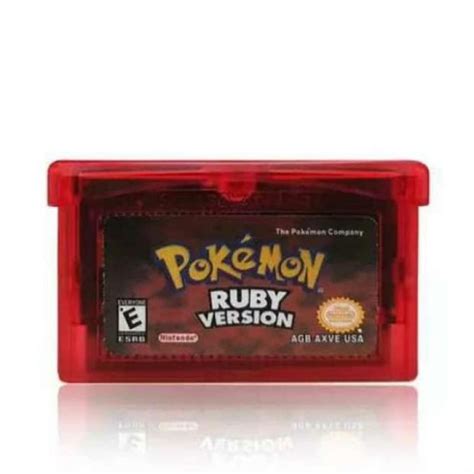 Jual Kaset Gameboy Advance Game Boy Nds Nintendo Ds Lite Pokemon Ruby