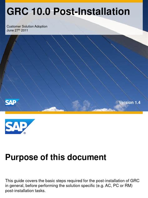 Sap Grc Post Installation Guide Pdf Ibm Db2 Computing
