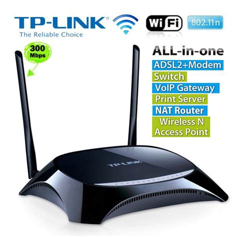 Multifunctional Tp Link Td Vg Mbps Wireless N Voip Adsl Modem Router Ink S Blog